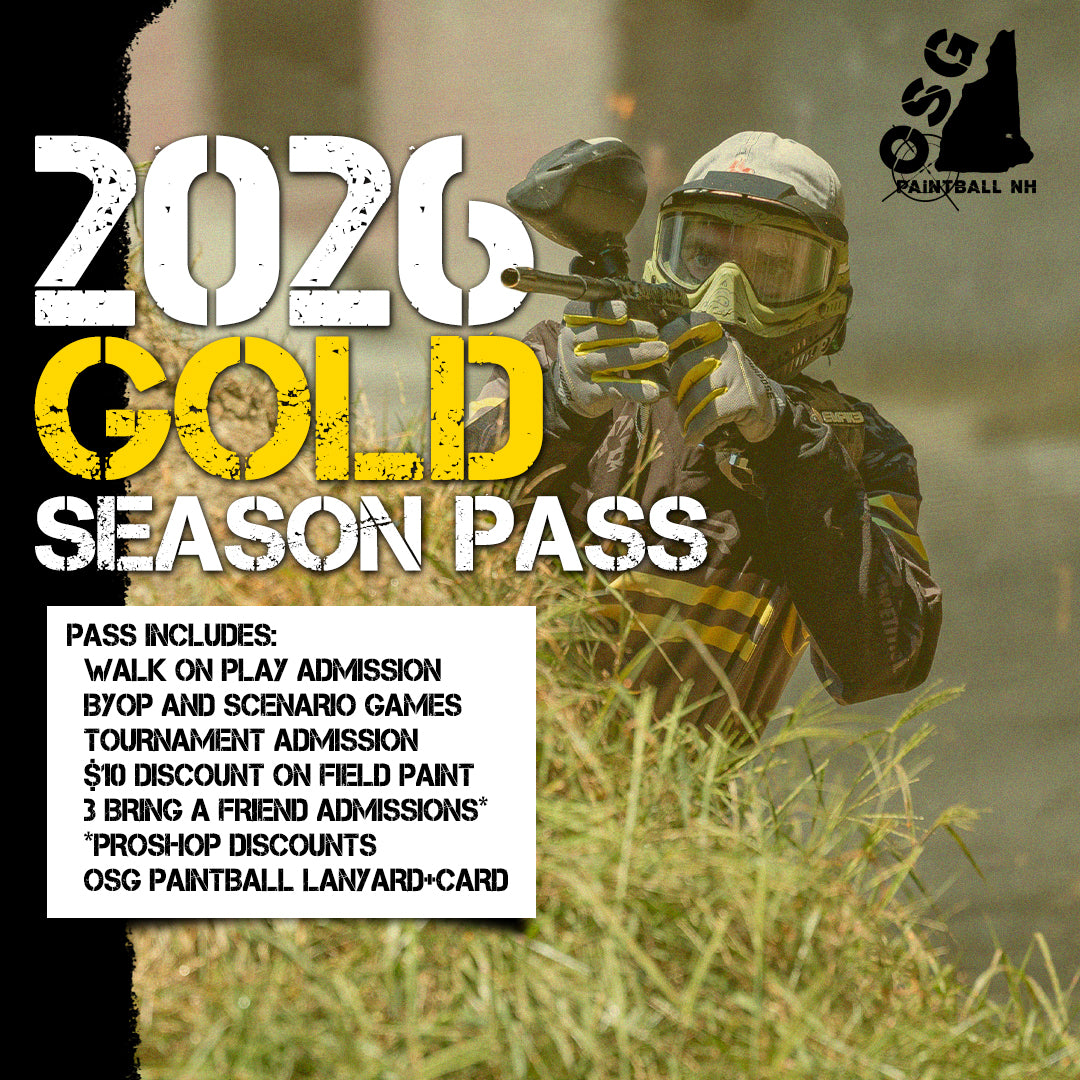 OSG Paintball 2026 Gold Season Pass