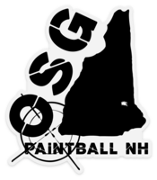 Black OSG Paintball Sticker